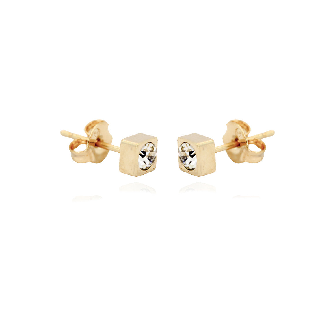 Aro Color cristal 0,4 mm Enchapado en Oro – Marró Joyas